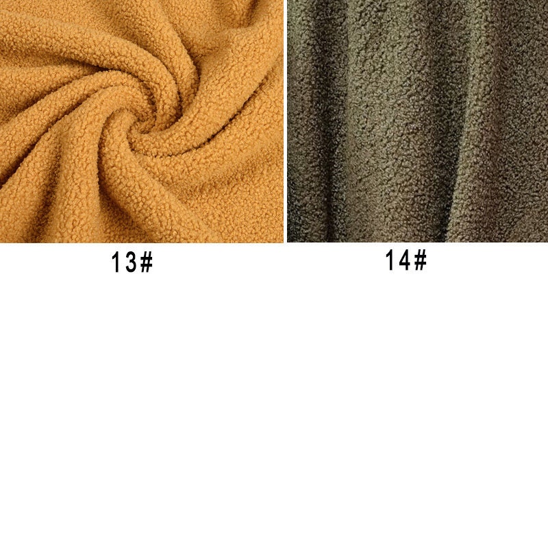 Teddy Plüsch Stoff Gestrickter Stoff Weicher Stoff - Etsy.de