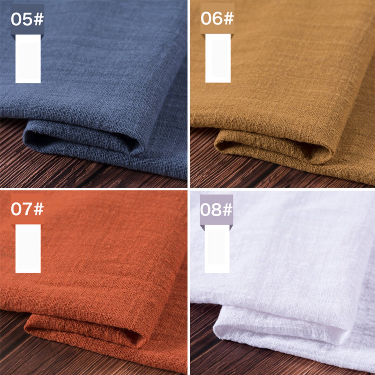 Slub Linen Fabric Linen Noilslub Summer Fabric Cotton Linen | Etsy