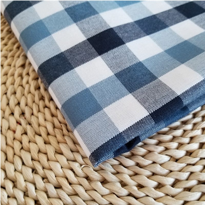 Double-sided Thick Fabric Plaid Cotton and Linen Fabric | Etsy