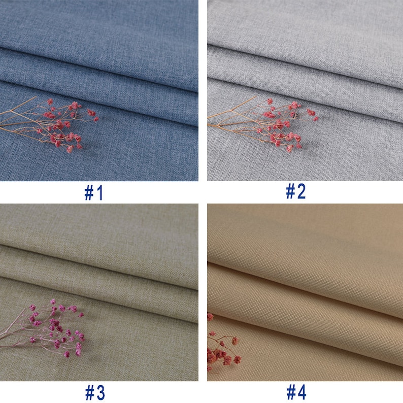 Sofa Fabric, Old Coarse Cloth, Cotton and Linen Canvas, Thick Linen ...