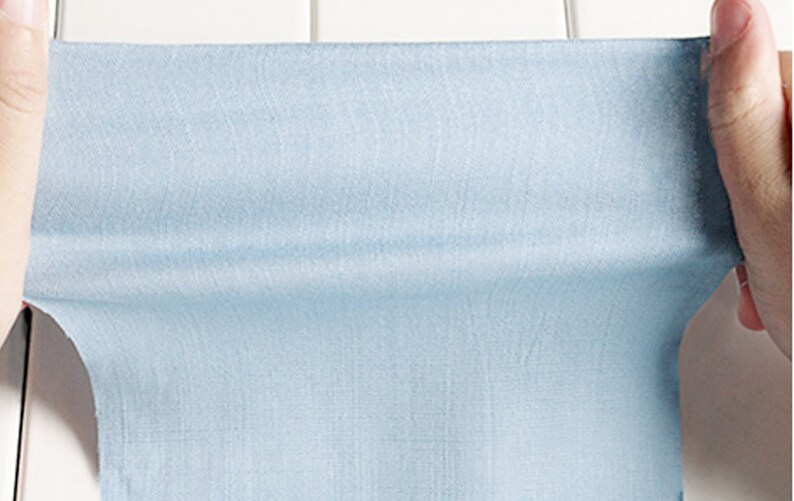 Slub Linen Fabricstretch Linen Fabric Linen Noil Slub - Etsy