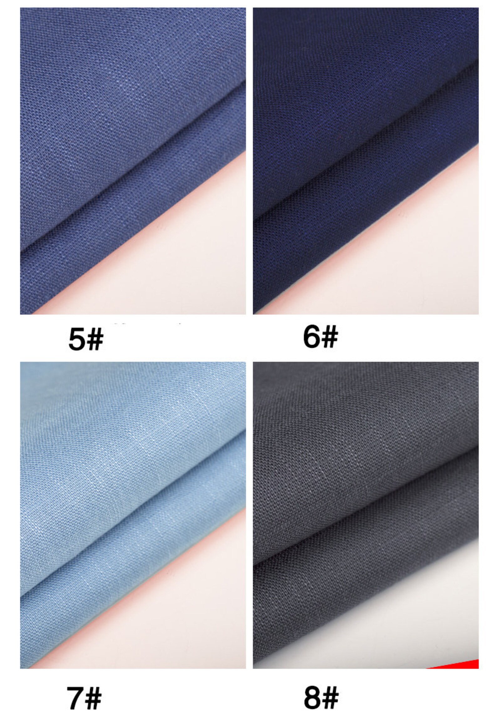 Slub Linen Fabricstretch Linen Fabric Linen Noil Slub - Etsy