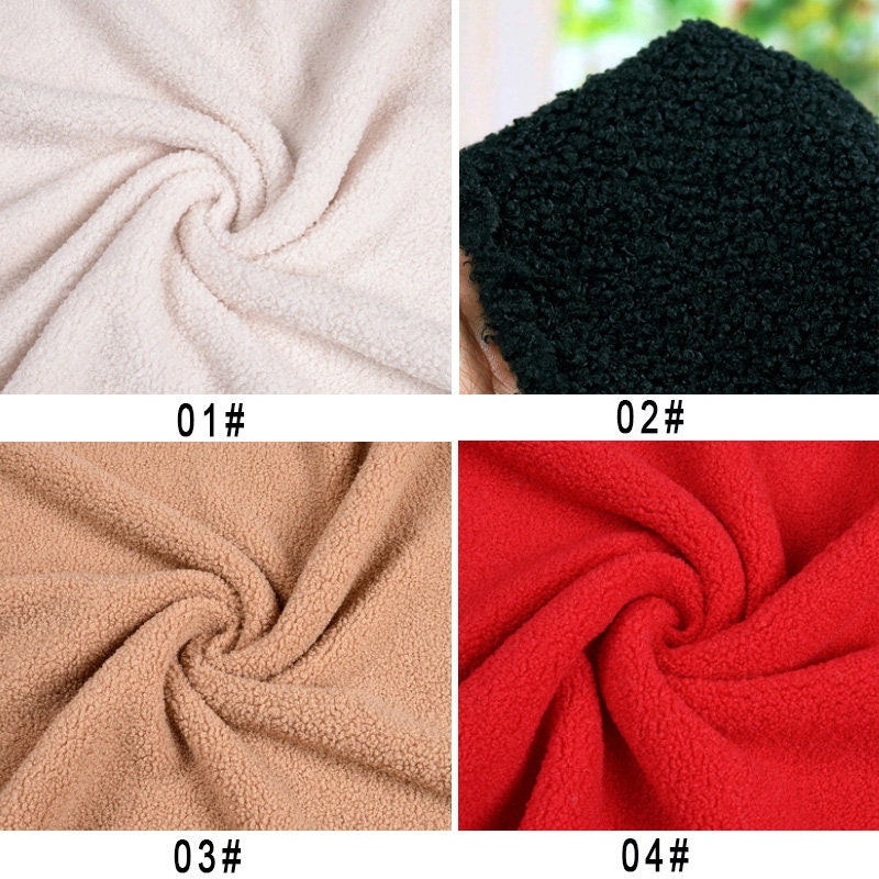 Teddy Plüsch Stoff Gestrickter Stoff Weicher Stoff - Etsy.de