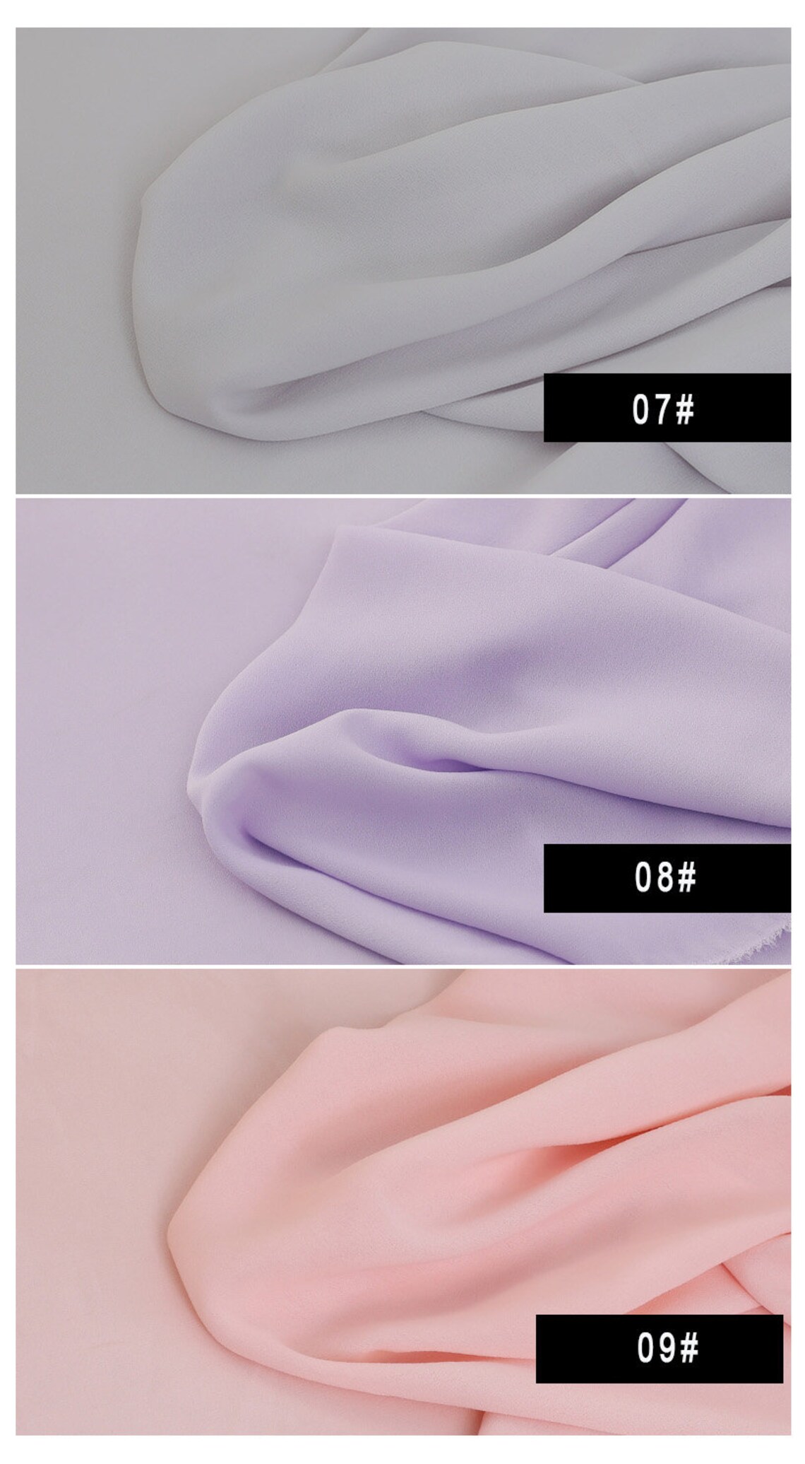 Chiffon Fabric, Polyester Chiffon, Garments Fabric, Skirt Fabric, White ...