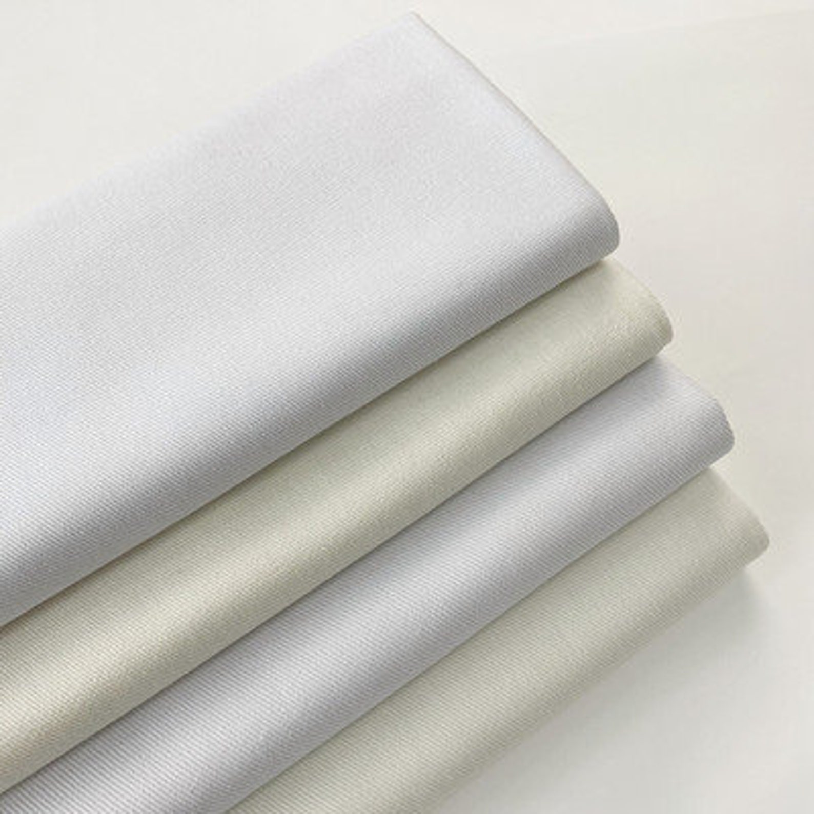 Cotton White Stretch Denim Fabric, Heavy Weight Denim Fabric, White ...