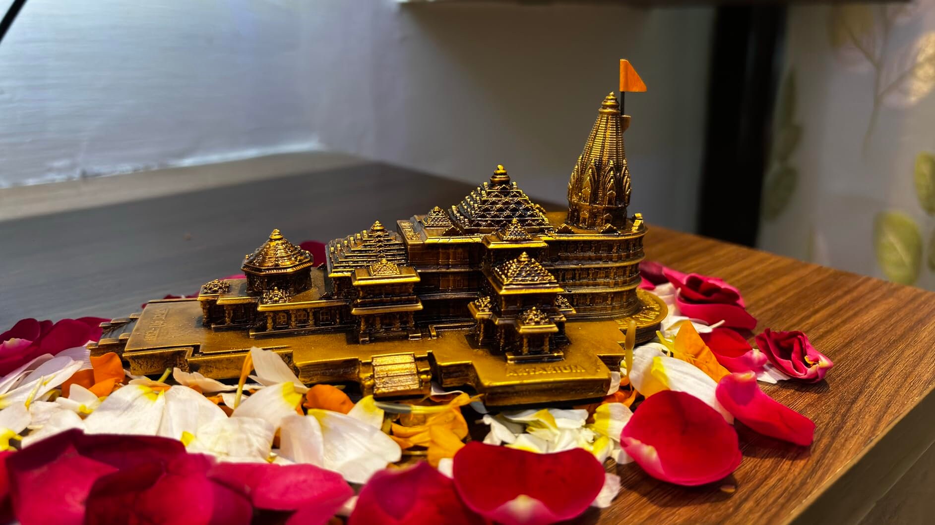 Ram Mandir Ayodhya Model Authentic Design Ideal for Home Temple, Home ...