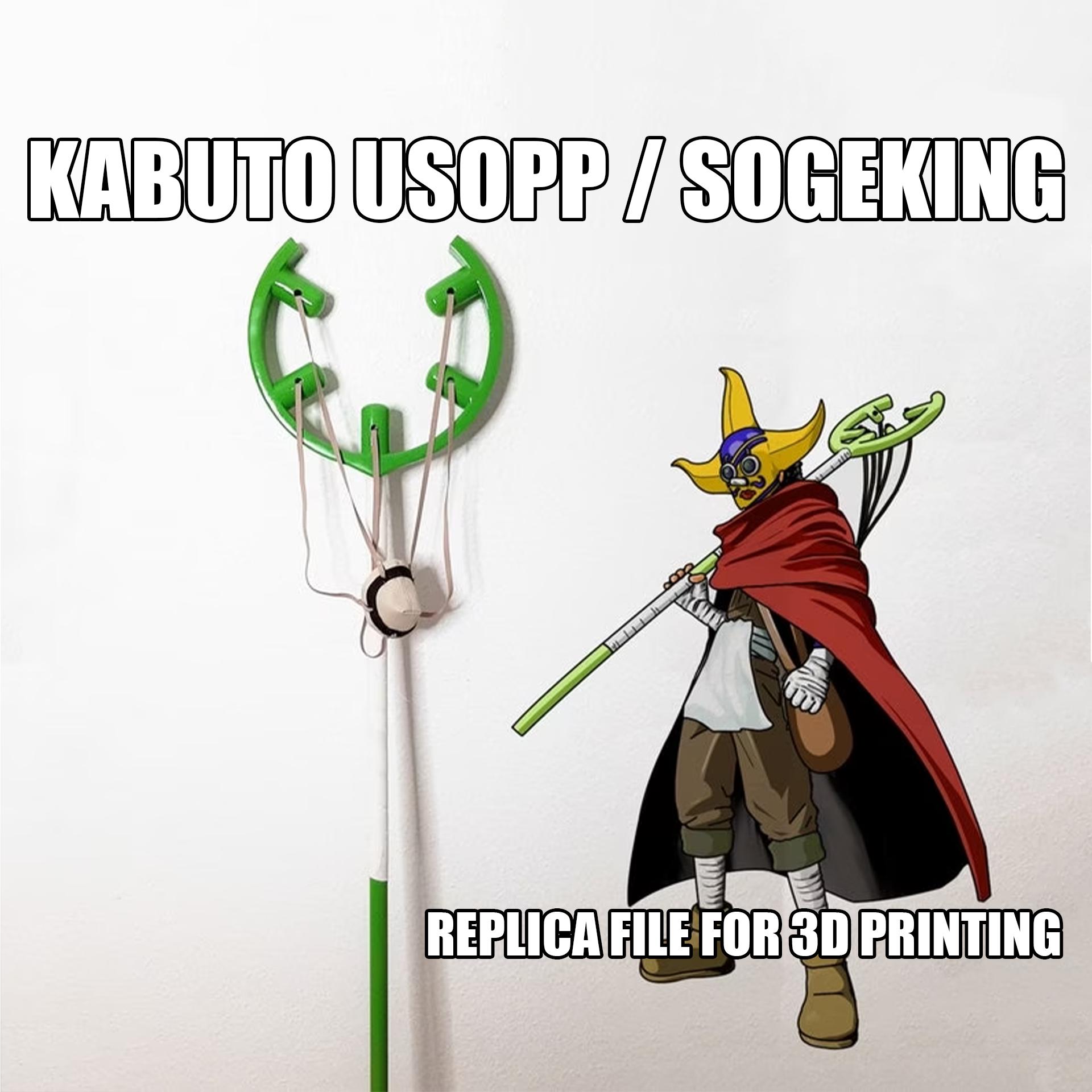 STL File - Kabuto Usopp/sogeking Cosplay - Etsy