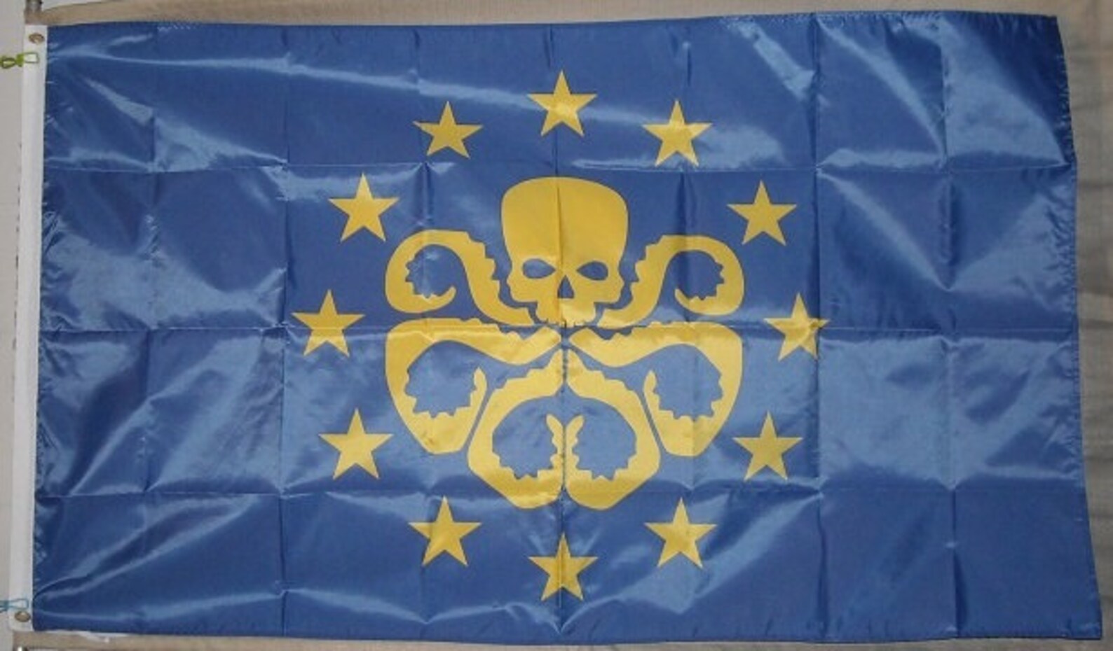 Hydra EU European Union 3'x5' Horizontal Blue Flag | Etsy