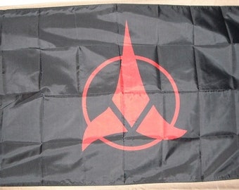 Bajor Bajoran 3'x5' Horizontal Black Flag Banner - Etsy