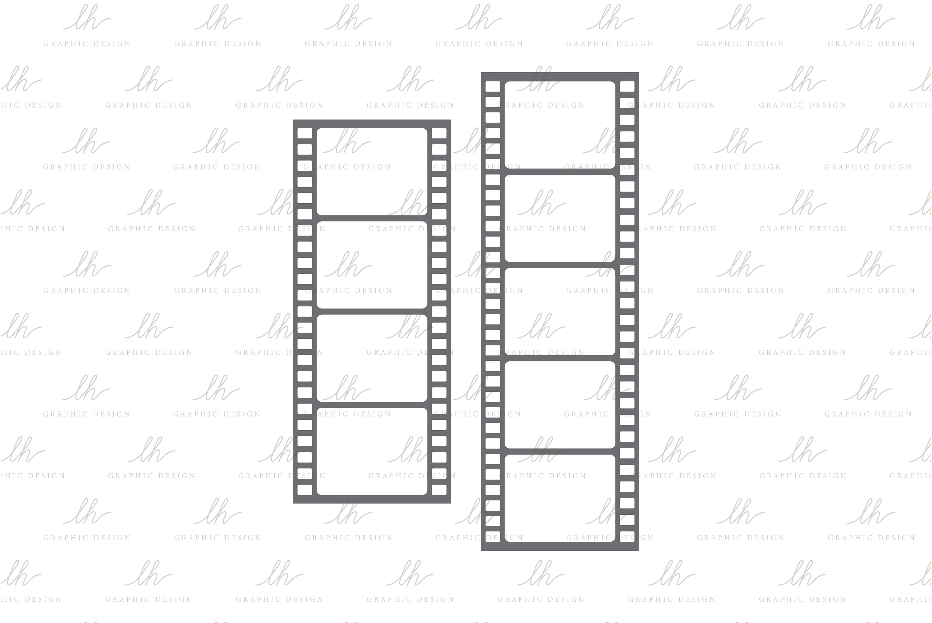 Retro Photo Strip Template, Retro Photo Booth Strip, Retro Photo Design ...