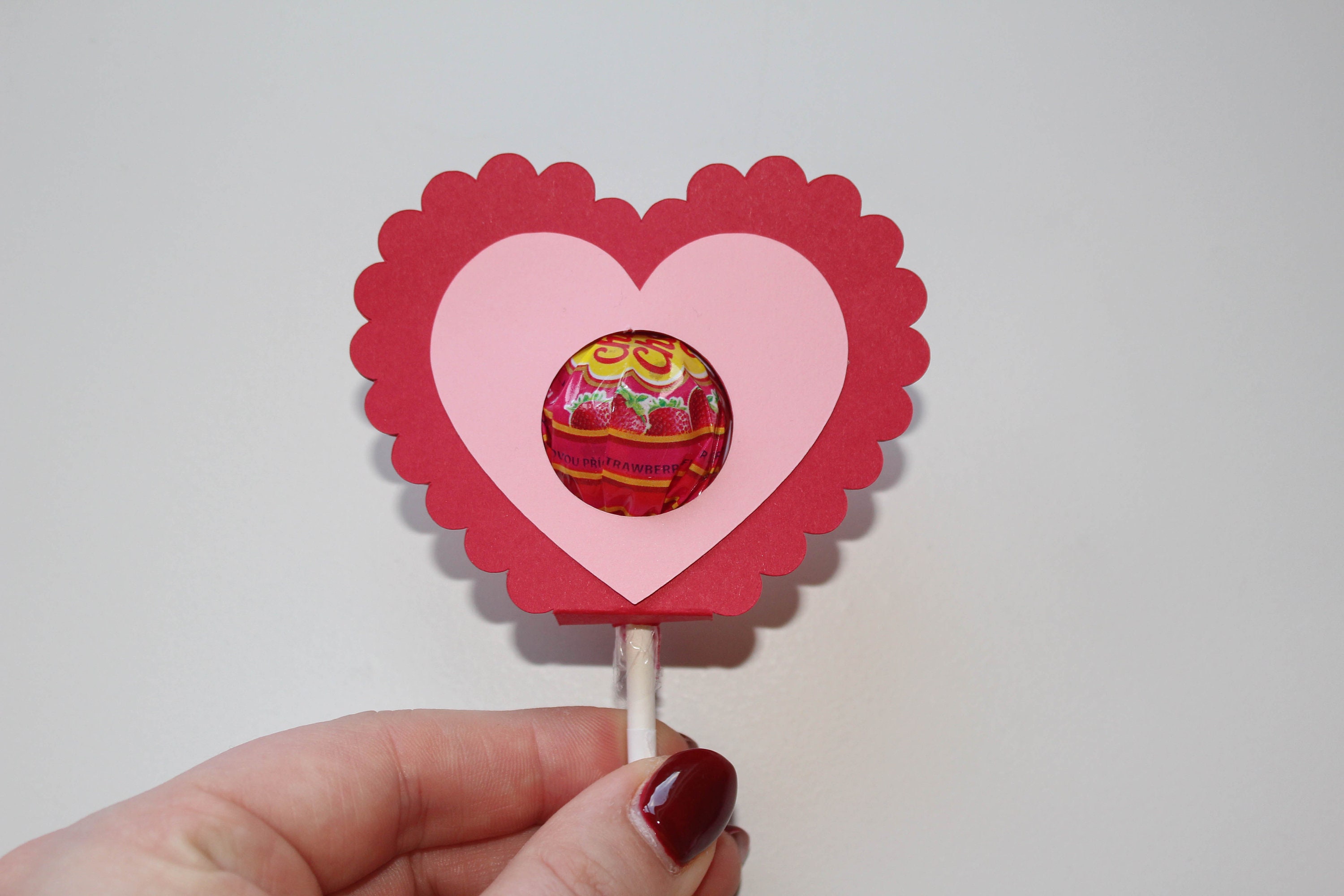 Heart Lollipop Holder Svg, Cricut Silhouette, Party Favour, Mother’s ...
