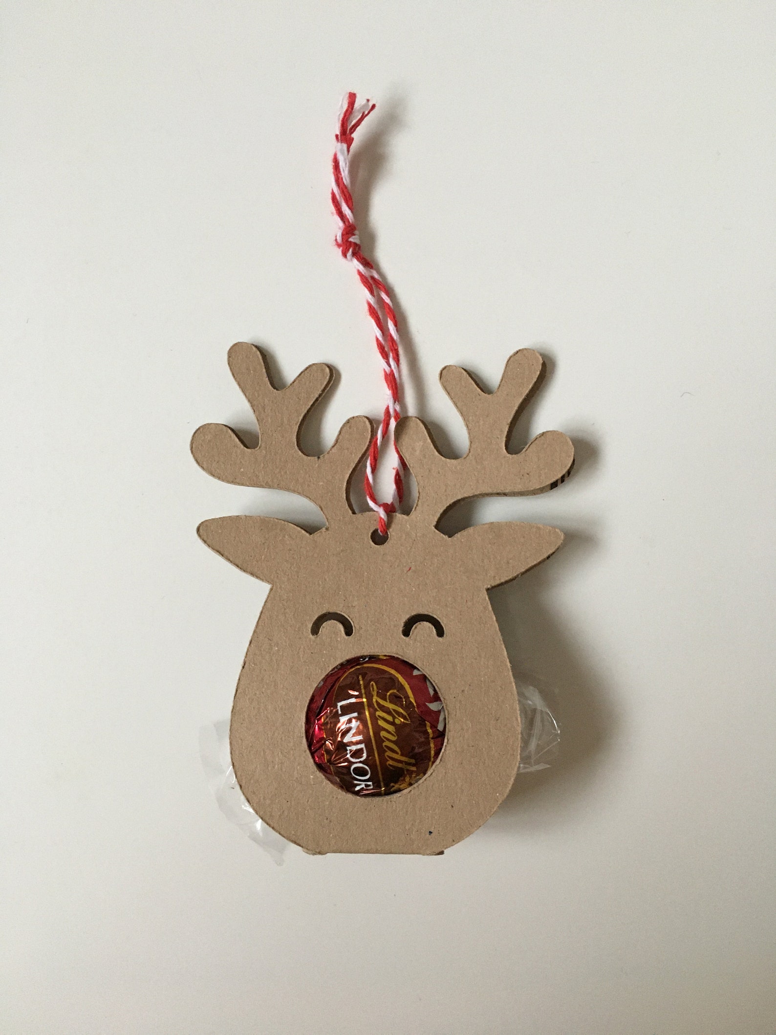 Reindeer Lollipop Holder, Christmas Chocolate Holder Svg, Reindeer ...