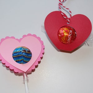 Heart Lollipop Holder Svg, Cricut Silhouette, Party Favour, Mother’s ...