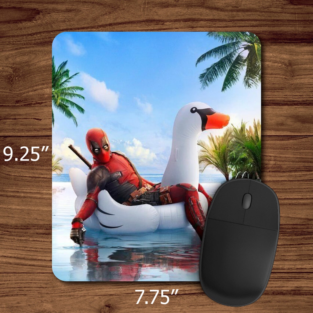 Deadpool 3 and Wolverine Marvel Heroes Versus Mouse Pad Mat Desk Office ...
