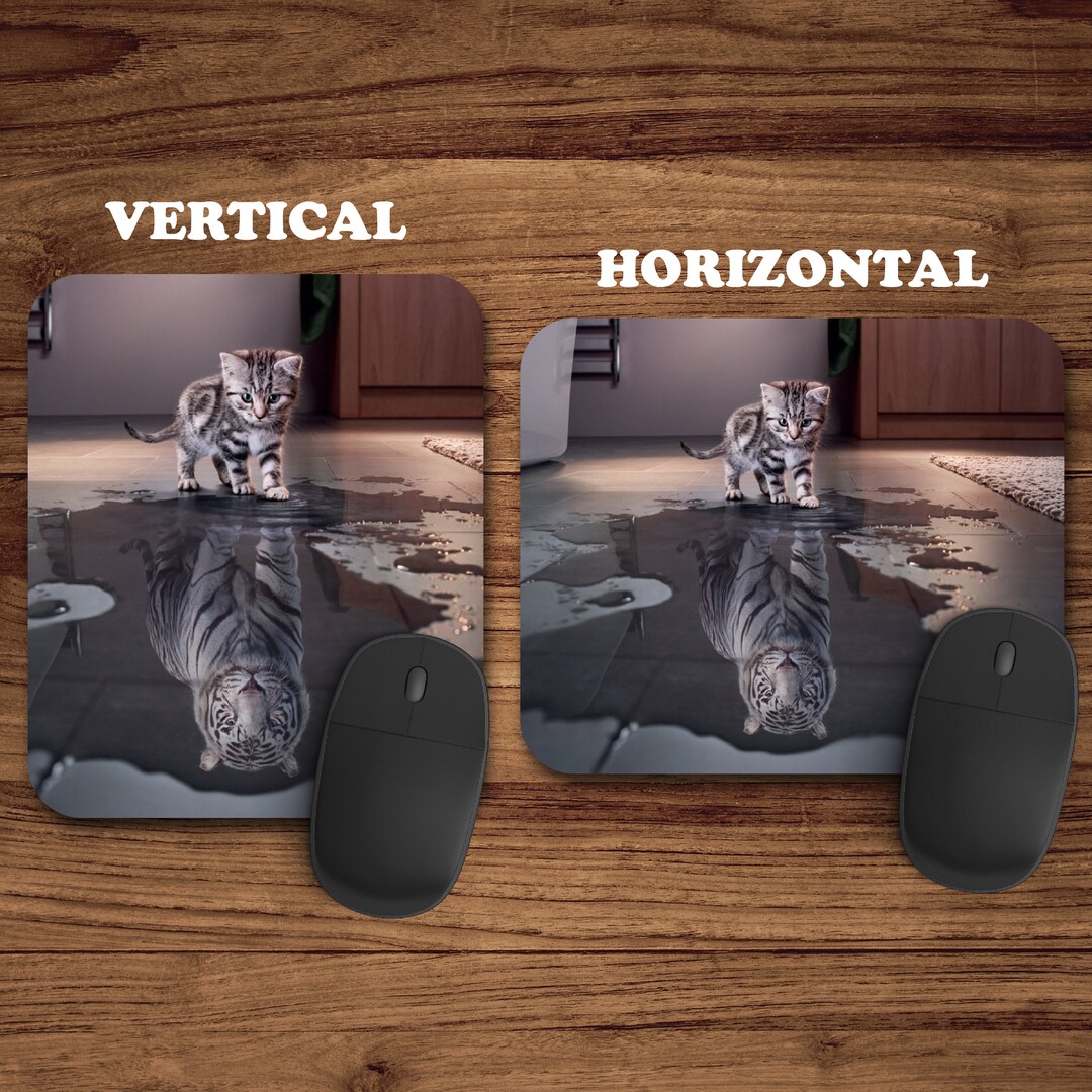 Tiger Motivational Mindset Mentality Inspirational Mouse Pad Mat ...