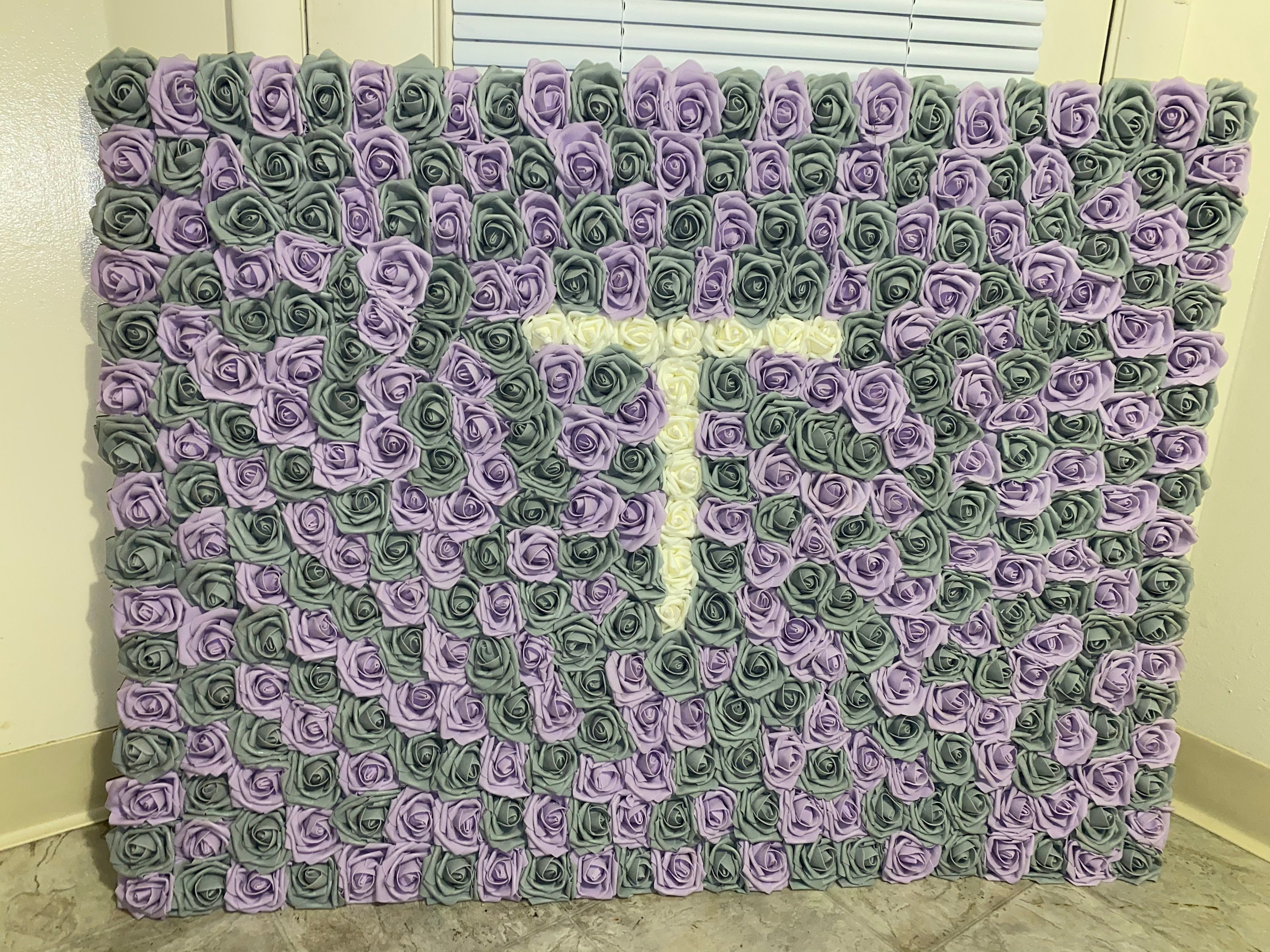 Customized Flower Wall Backdrop for Arrangement Flowers for Event Baby ...