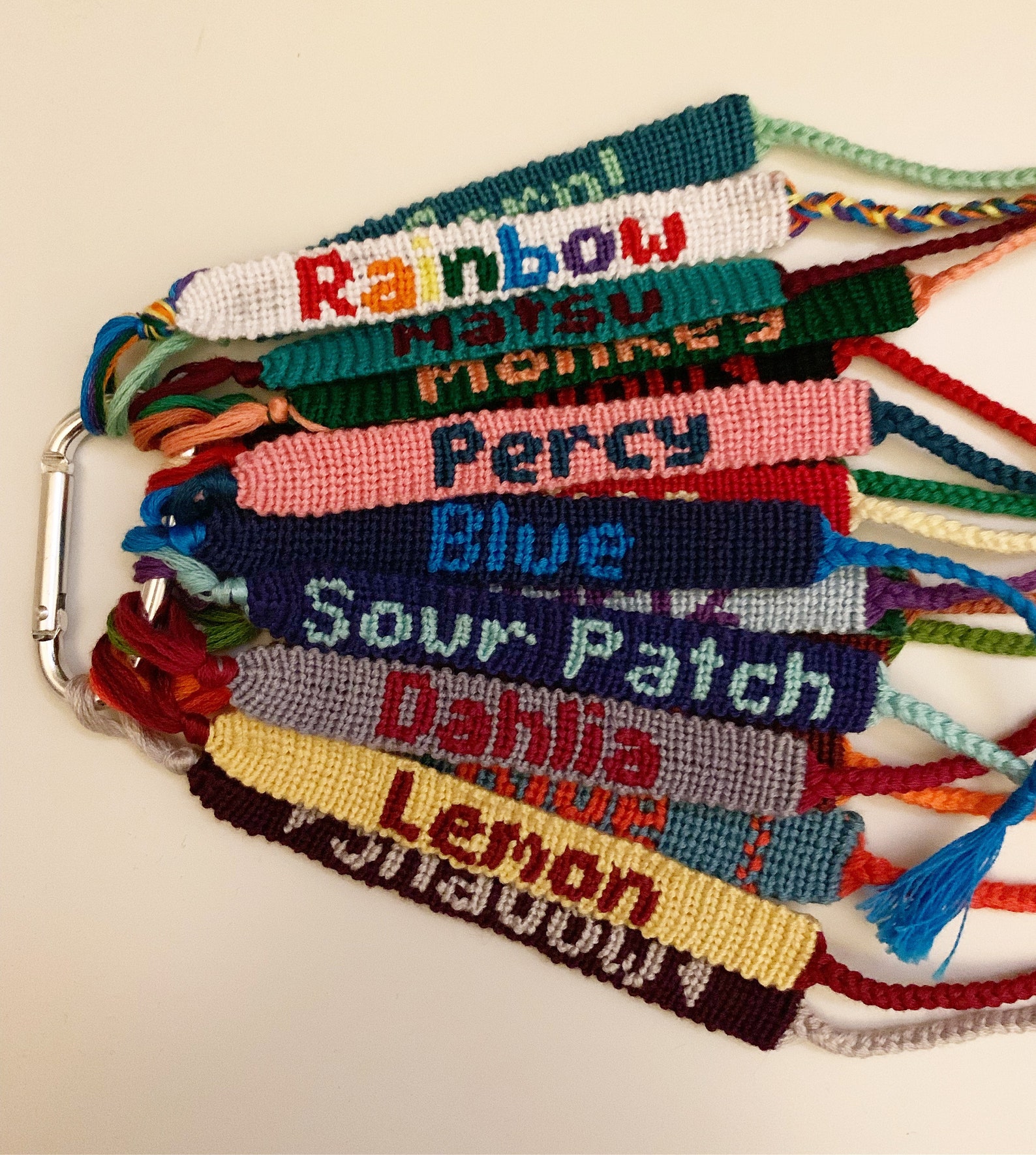 Custom Name Friendship Bracelet - Etsy Canada