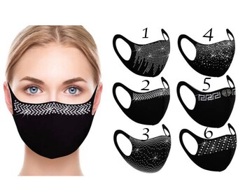 Bling Face Mask - Etsy