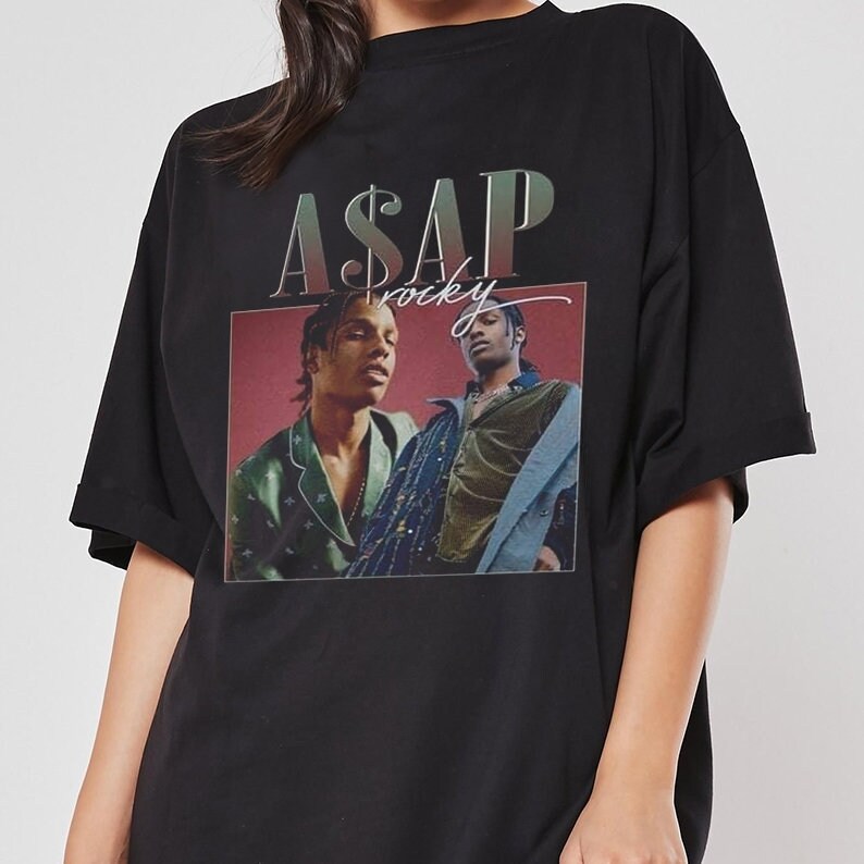 ASAP Rocky Shirt Asap rocky 90's vintage t-shirt ASAP | Etsy