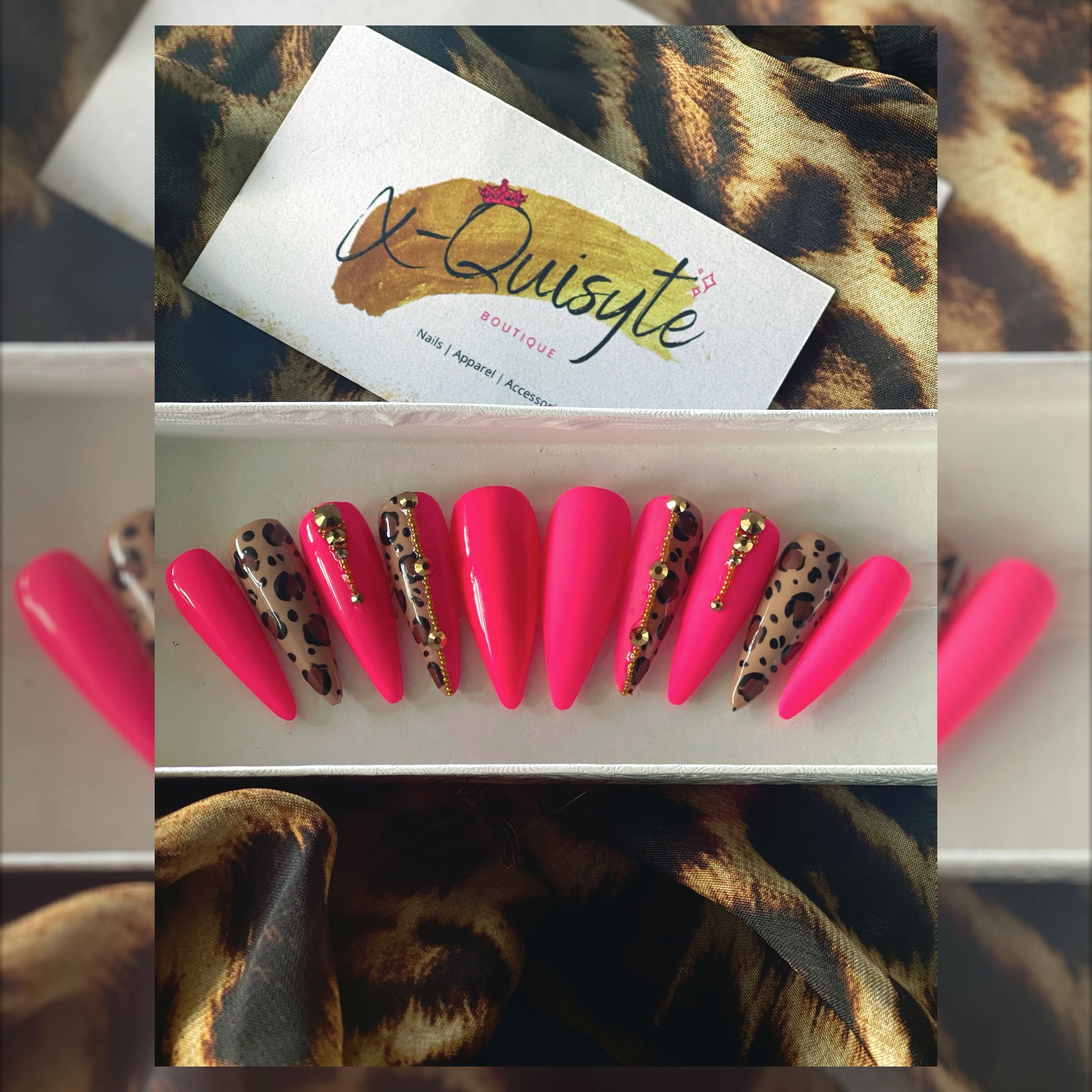 SLAY WILD LUXE Matte or Glossy Hot Pink Gel Polish Hand - Etsy