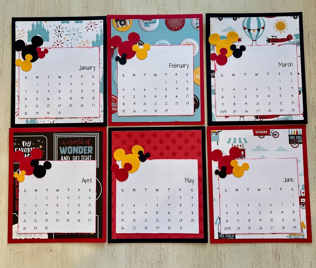 Calendario 2024, Calendario de escritorio, Hecho a mano, Álbum de ...