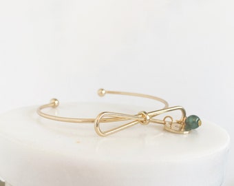 Bow Bangle | Etsy