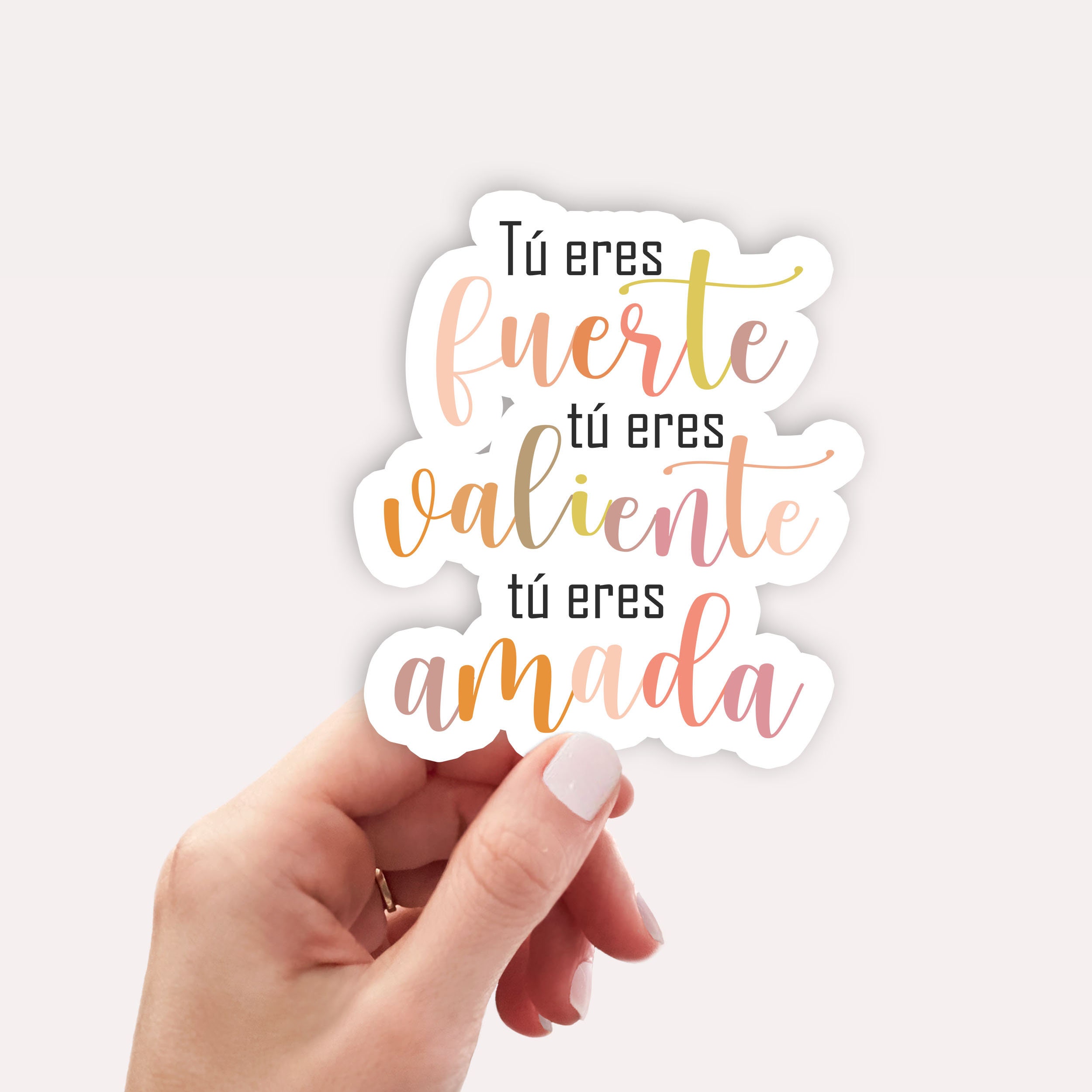 Tú Eres Fuerte Tú Eres Valiente Tú Eres Amada Die-cut - Etsy Tú Eres Fuerte Tú Eres Valiente Tú Eres Amada Die-cut - Etsy