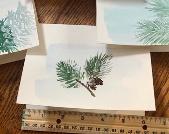 Hand Painted Note | Etsy