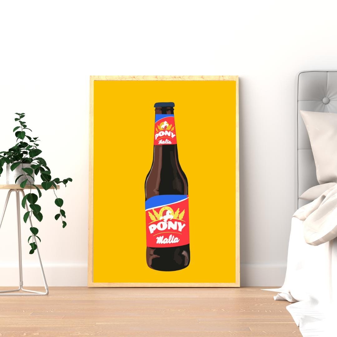 PONY MALTA Print | Colombia Art (digital Download) - Etsy