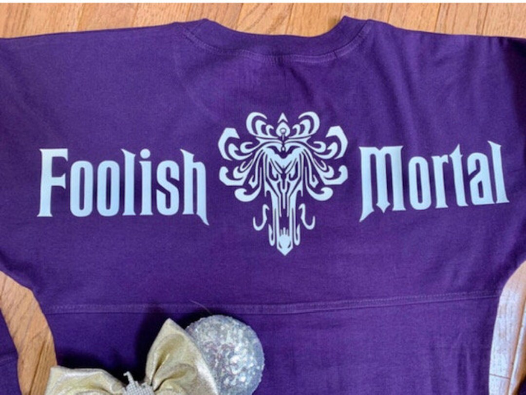 Foolish Mortals Glow-in-the-dark Game Day Jersey/disney Jersey/magic ...