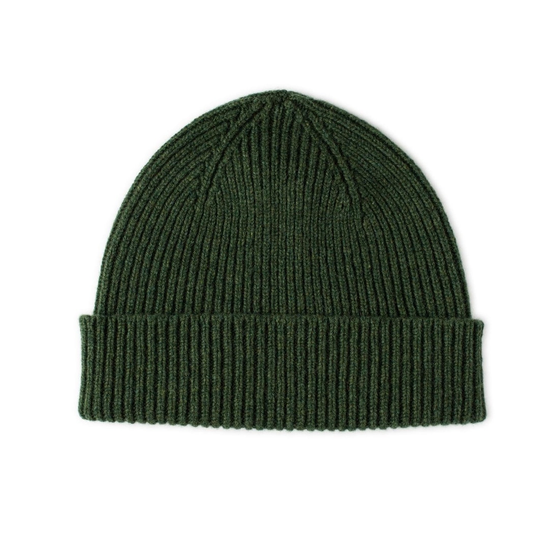 Mens Wool Beanie | Ribbed Winter Hat | Knitted Hat for Men and Women ...