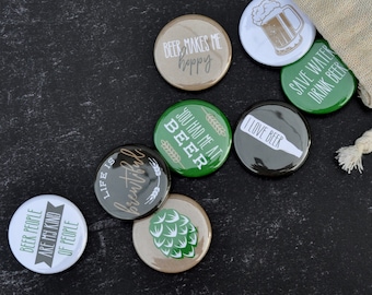 Beer Magnet, Beer Keg Magnet, Large Square Magnet, Kitchen Magnet ...