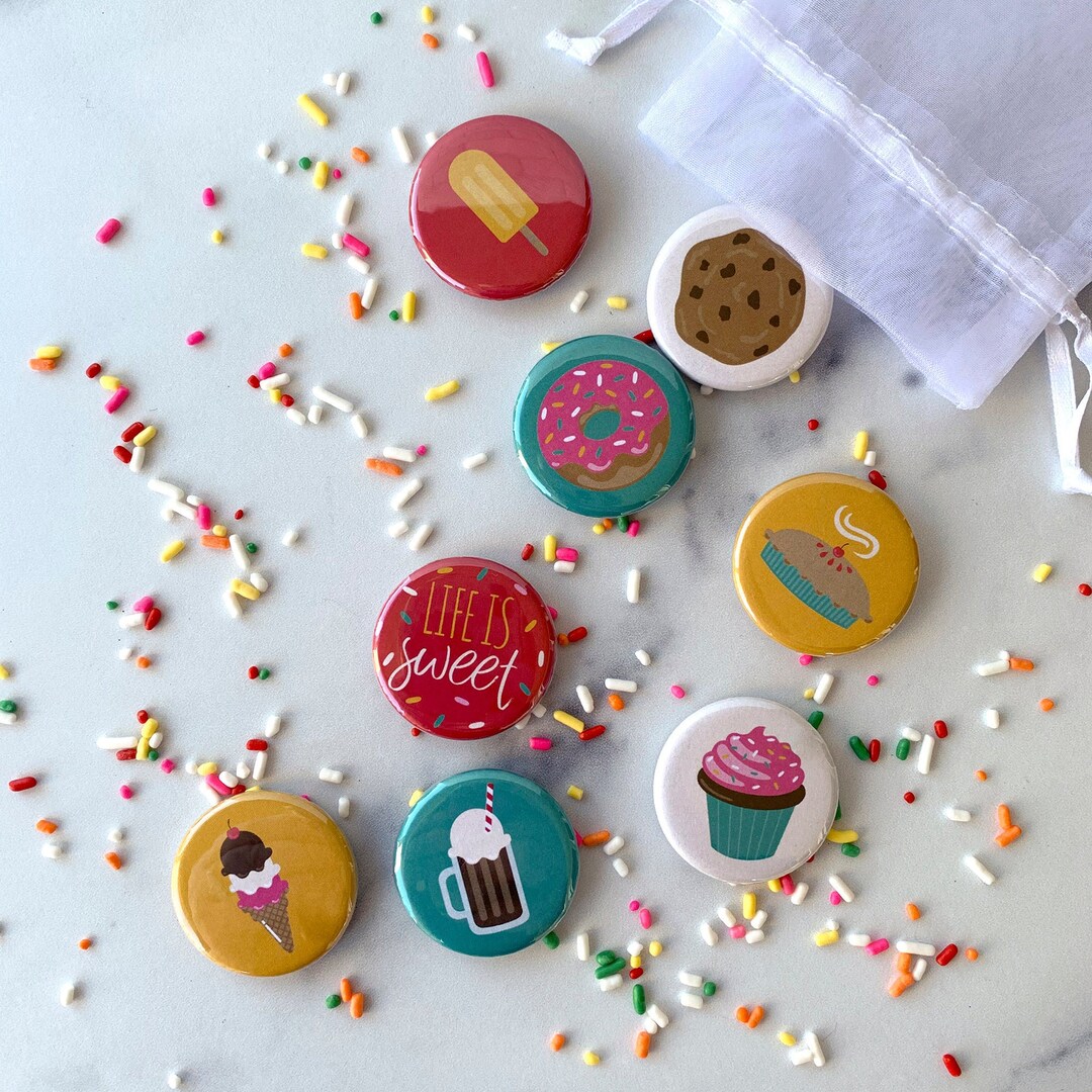 Magnet Set—life is Sweet - Etsy
