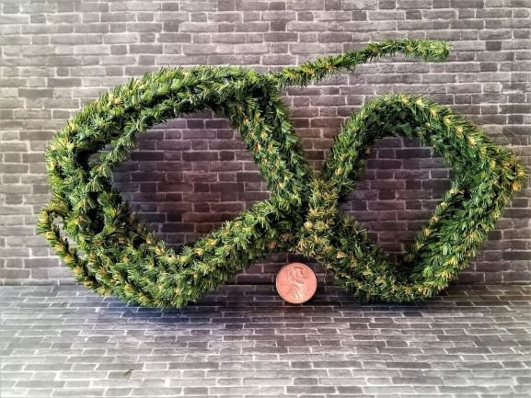 BOGO FREE Miniature Garland-roping Pine, 25 Feet for Lemax Dept 56 ...
