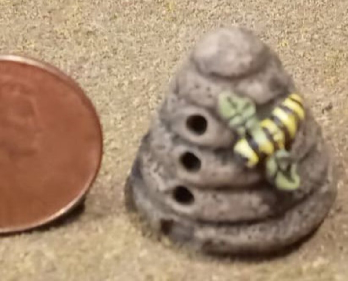 Miniature Beehive Mini for Your Lemax Dept 56 Spooky Town - Etsy
