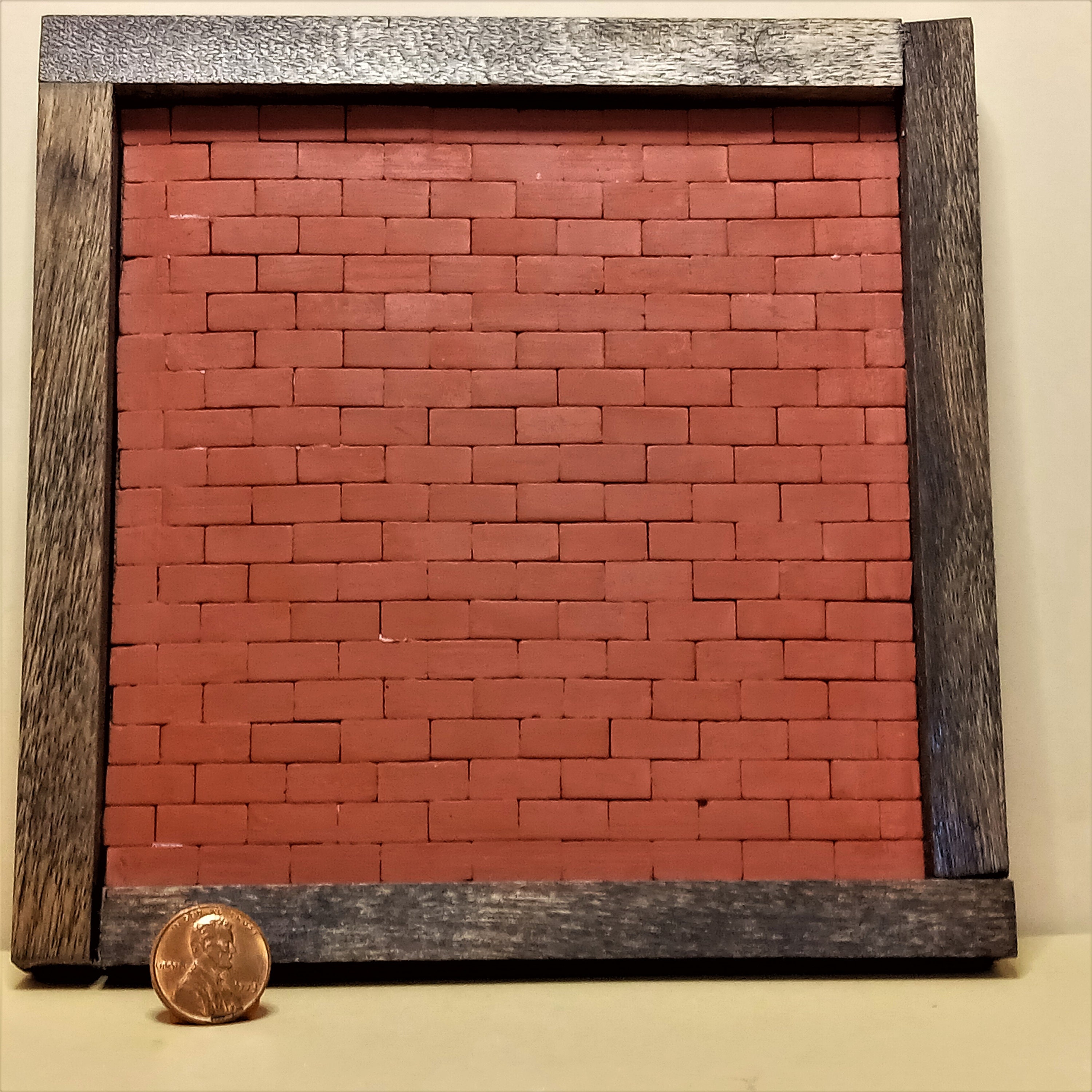 Miniature Brick Common Red 325 Mini Bricks for Your Lemax Dept - Etsy