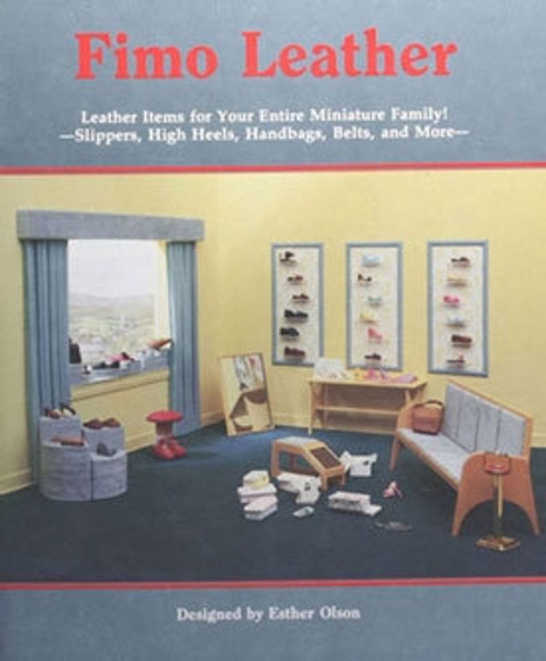 Miniature DIY Fimo Leather DIY Book for Lemax Dept 56 - Etsy