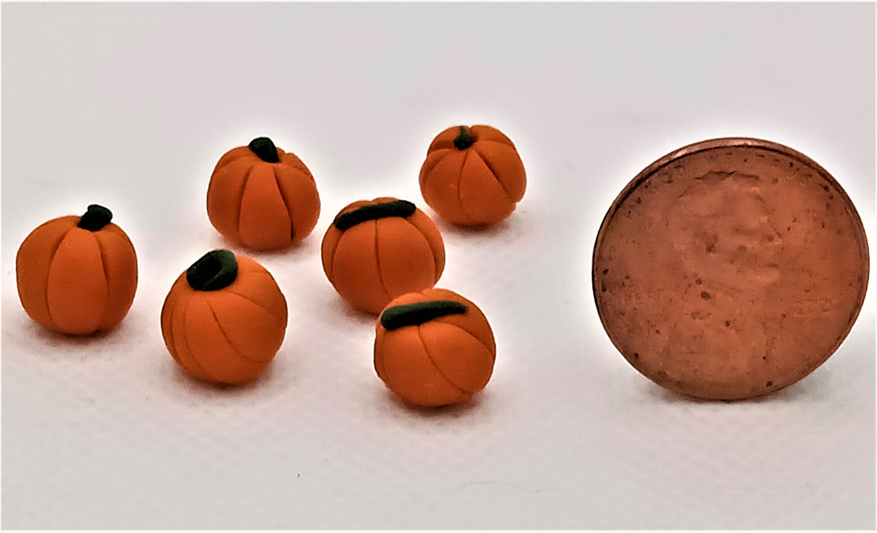 Miniature Pumpkins Baby Set of 6 for Lemax Dept 56 Spooky Town - Etsy