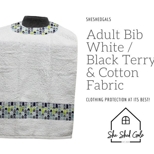 Adult Bib - Etsy