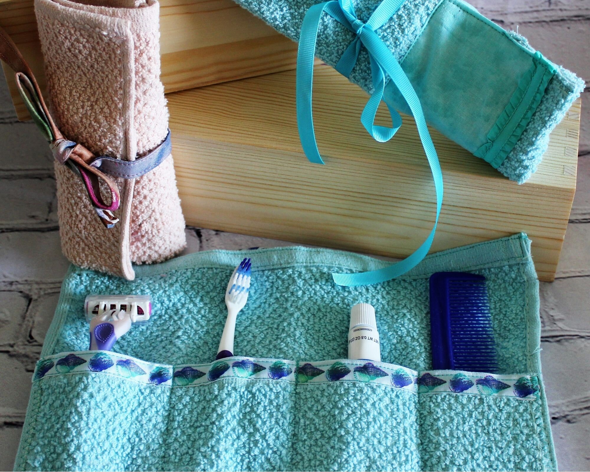 Fabric Roll-up Organizers - Etsy