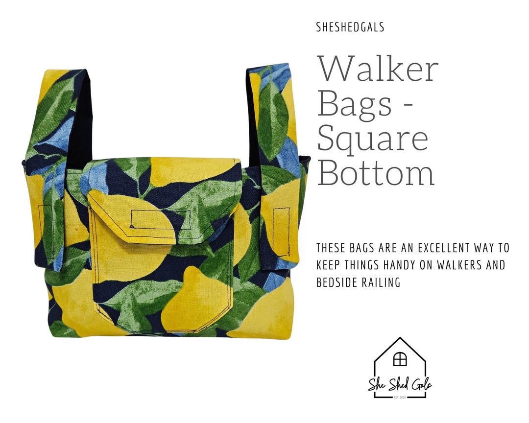 Walker Bags - Square Bottom - Etsy