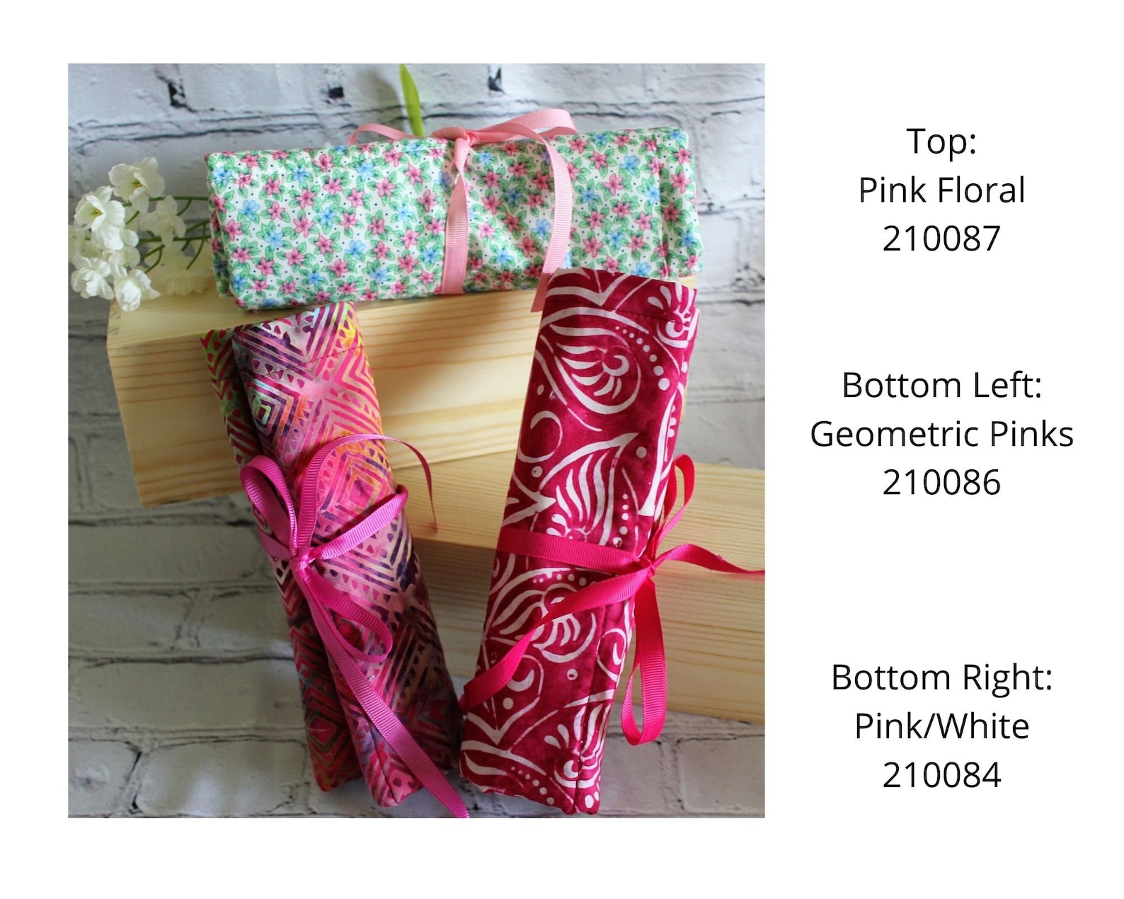 Fabric Roll-up Organizers - Etsy