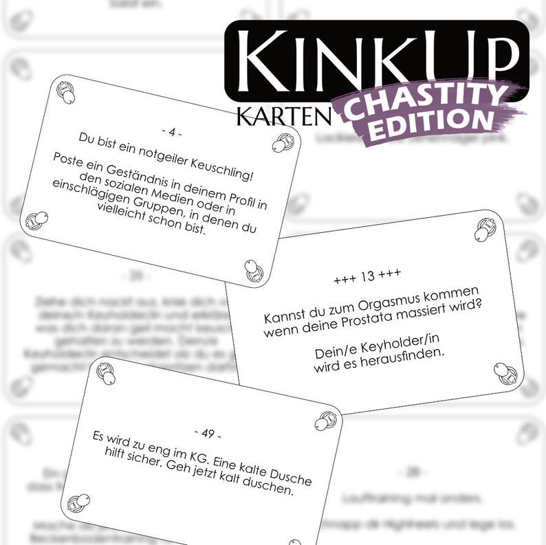 Kinkup Cards Chastity Edition DOWNLOAD Mistress Master Slave Slave Game ...