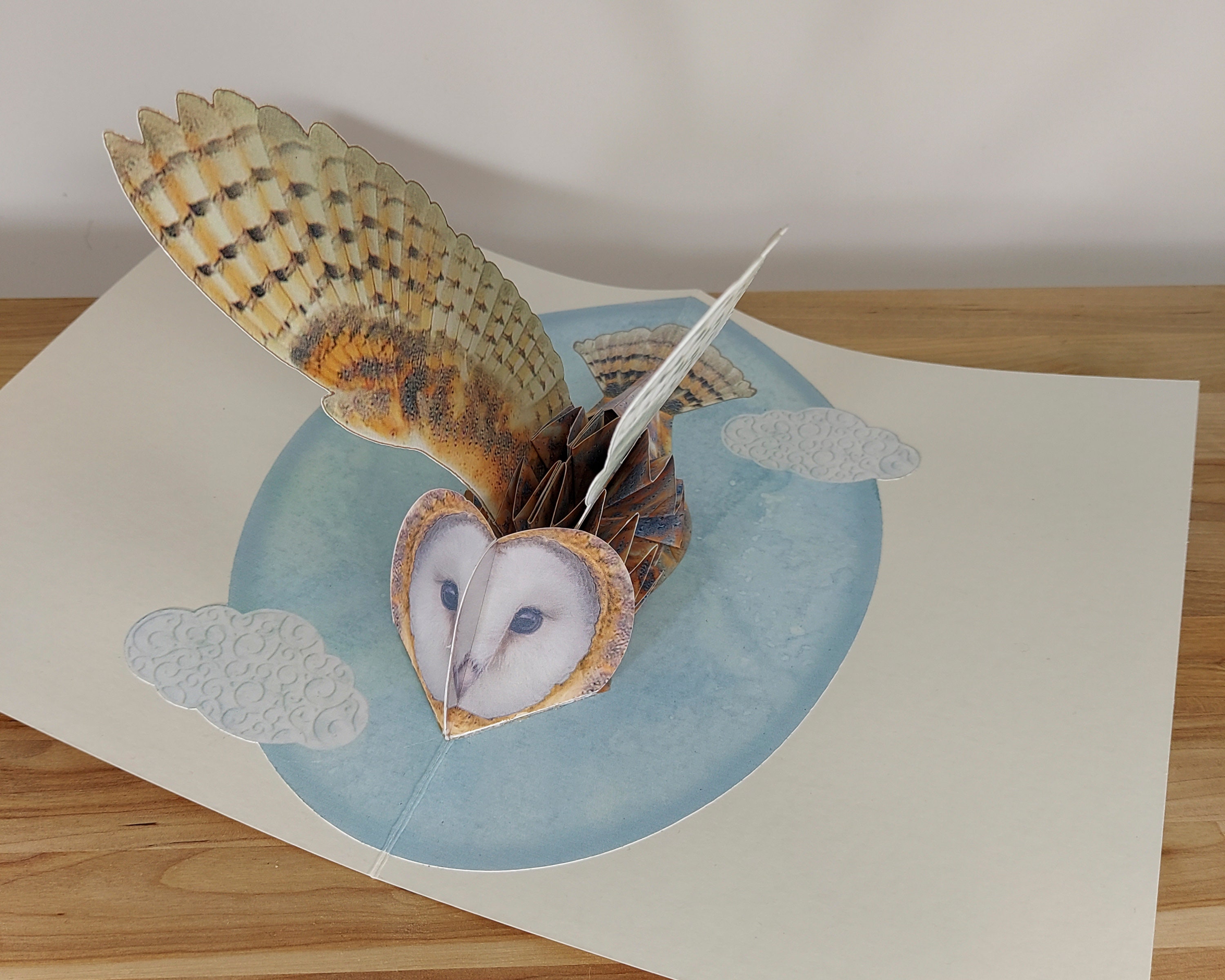 Pop up Owl Card Pop up Owl Birthday Card 3D Owl Card 3D Owl - Etsy