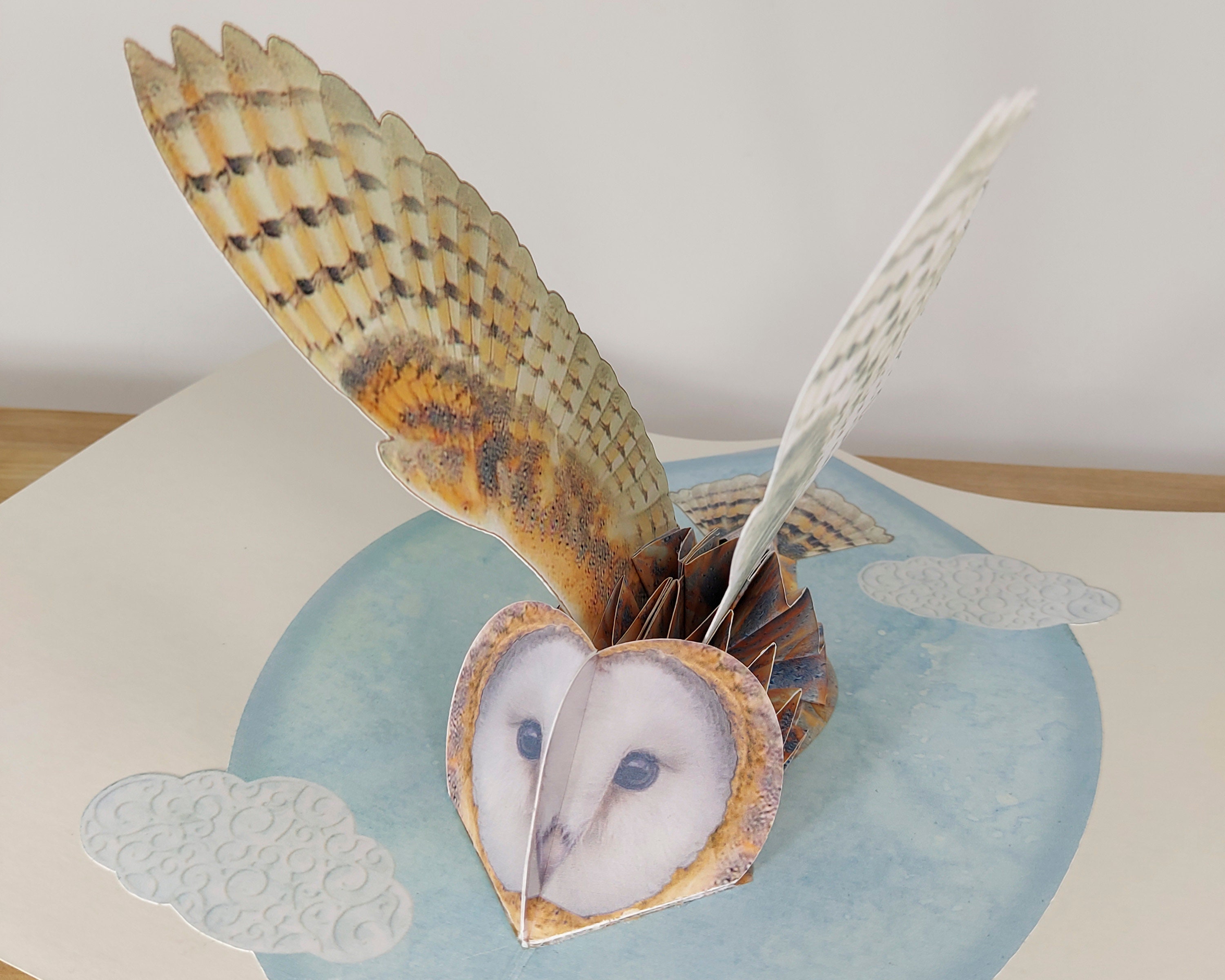 Pop up Owl Card Pop up Owl Birthday Card 3D Owl Card 3D Owl - Etsy