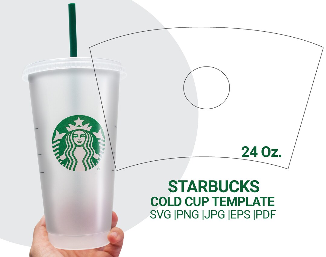 Starbucks Template, Full Wrap Svg, Starbucks Full Wrap, Svg Starbucks ...