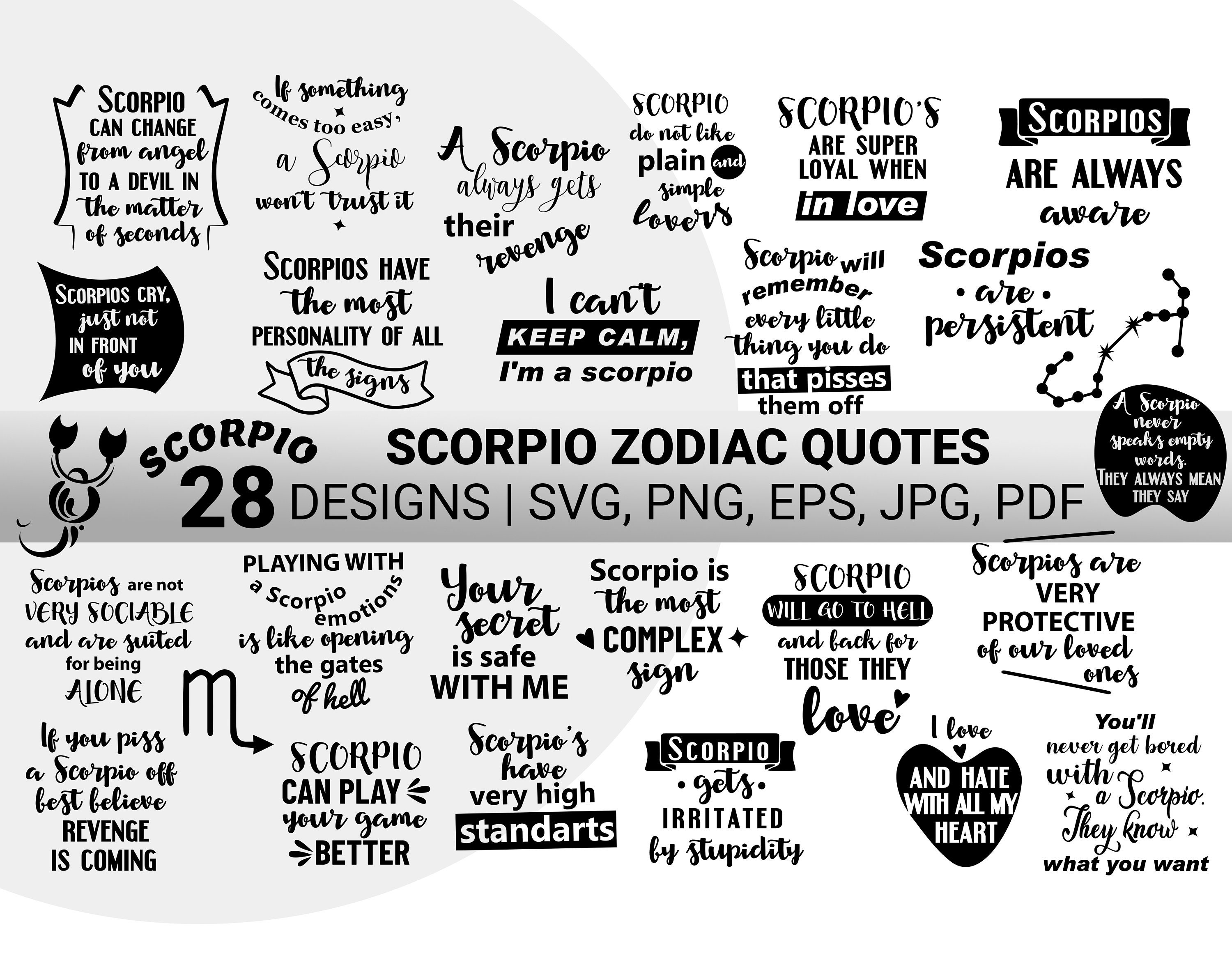 Scorpio Quotes And Sayings
