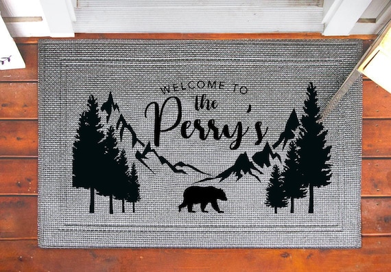 Welcome Mat Personalized Personalized Welcome Mat Custom - Etsy
