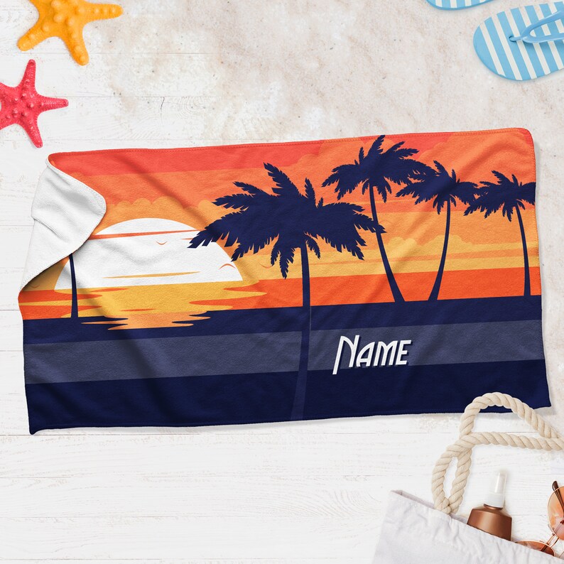 Custom Beach Towel Beach Towel Personalized Beach Towel | Etsy