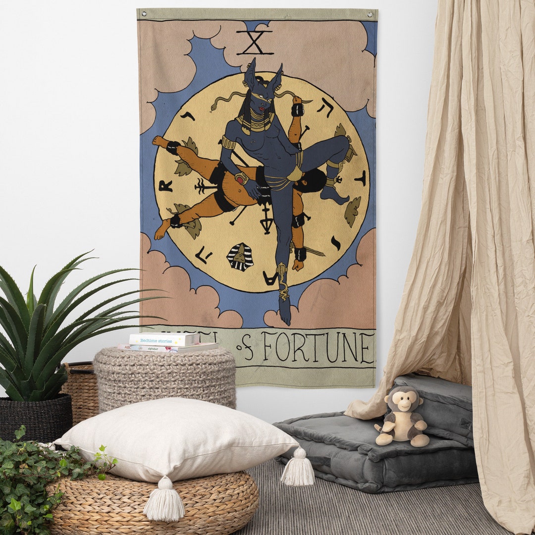 Tapestry (wheel of Fortune Tarot) - Etsy